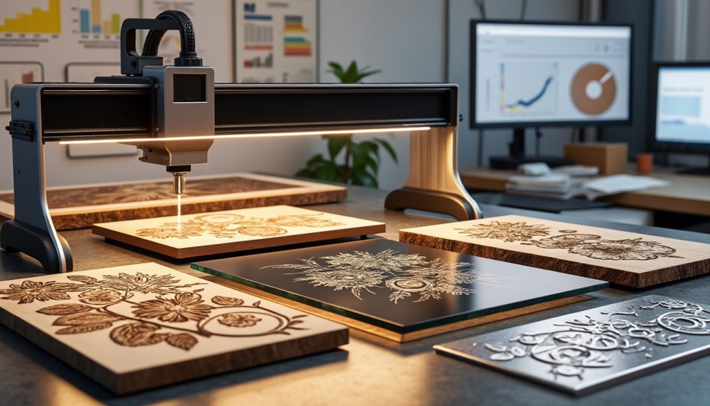 🎨 La magie de la gravure laser : Trouver la puissance parfaite