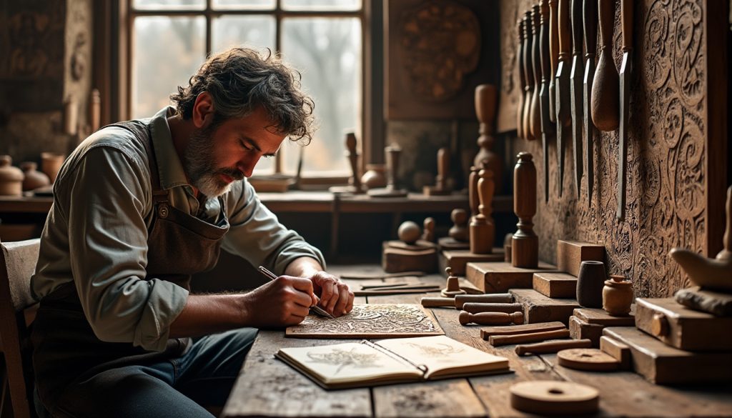 🌳 L'Art de la Gravure sur Bois : Techniques Essentielles à Découvrir 🎨